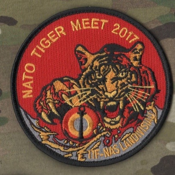 NTM NATO TIGER MEET 2017 B.A.N. Landivisiau Air Base Insignia vêlkrö ...