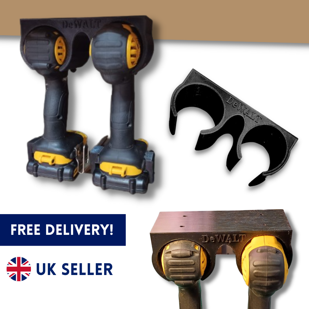 2 DEWALT Drill Tool Mount Holder Hanger For Dewalt Electric Drill Combi ...
