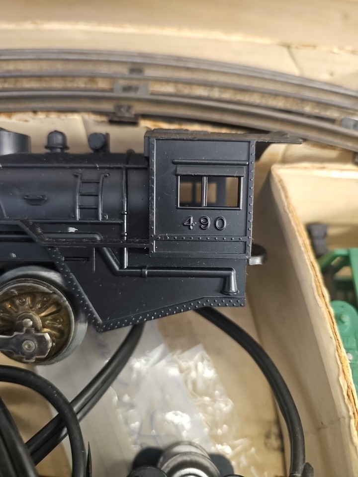 ANTIQUE Marx Steam Type Electric Train 490 Louis Marx and Co made in ...