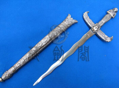 S0001 EGYPTIAN QUEEN NEFERTITI CLEOPATRA DAGGER DRACULA SWORD SNAKE ...