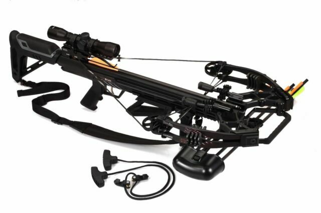 Bruin Outdoors Ambush 410 Crossbow Package with Scope Bolts Quiver and ...