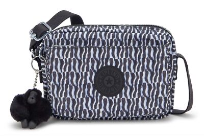 kipling Basic Print Abanu Crossbody S Umhängetasche Tasche Holiday Waves Neu | eBay.de