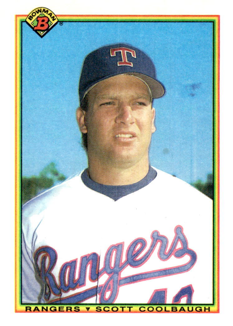1990 Bowman #494 Scott Coolbaugh - Texas Rangers | eBay