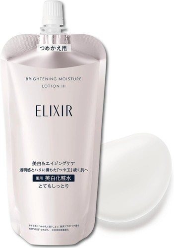 Shiseido ELIXIR WHITE Brightening WT Refill Toner Lotion III Very Moisturizin JP | eBay
