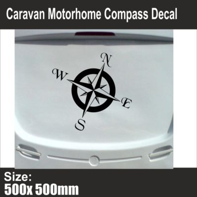 COMPASS CARAVAN MOTORHOME CAMPER | STICKER DECAL-GRAPHIC | Compass ...