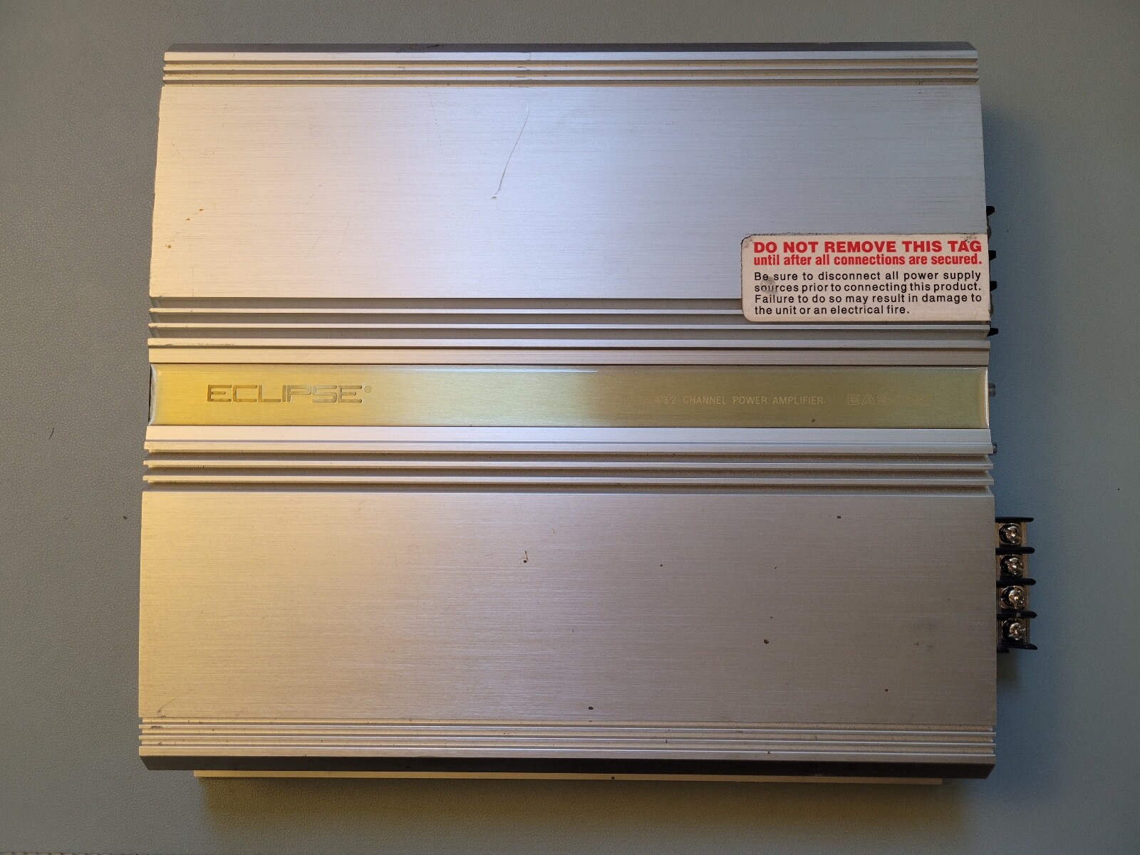 Eclipse EA3422 Car Audio Amplifier 4/3/2 Channel (FOR PARTS) | eBay