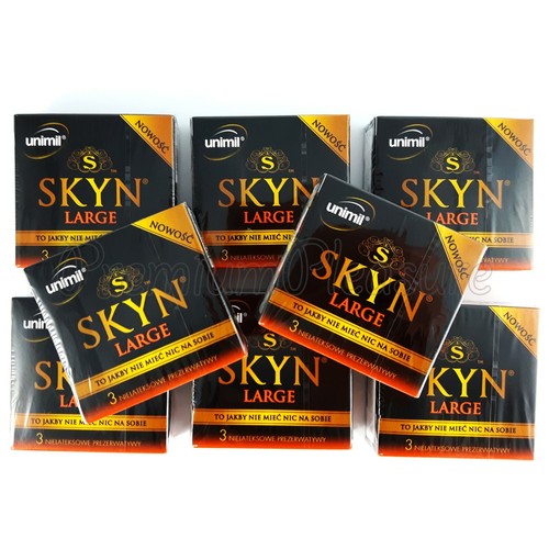 Skyn Lifestyles Grand King Taille XL XXL Condoms Plus Large 8 Boîtes De ...