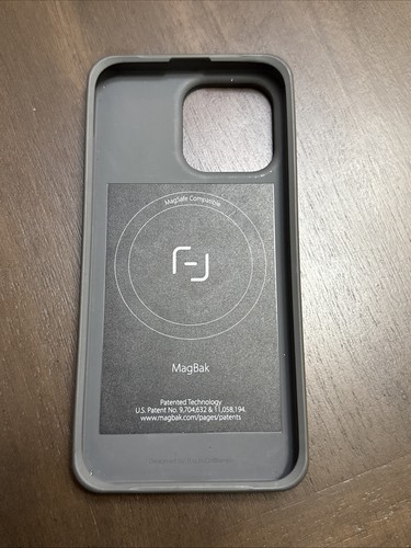 iPhone 15 Pro Max Magbak Case Gray Discolored | eBay