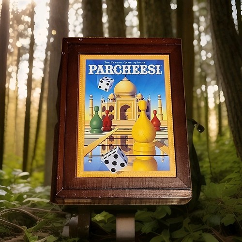 Parcheesi Complete Hasbro Classic Board Game Wooden Box 2011 | eBay