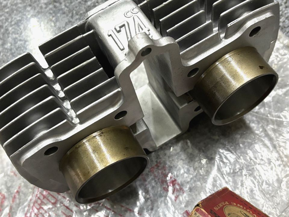 Honda CA175 CB175 CD175 CL175 SL175 Refurbished Bored Cylinder&Piston ...