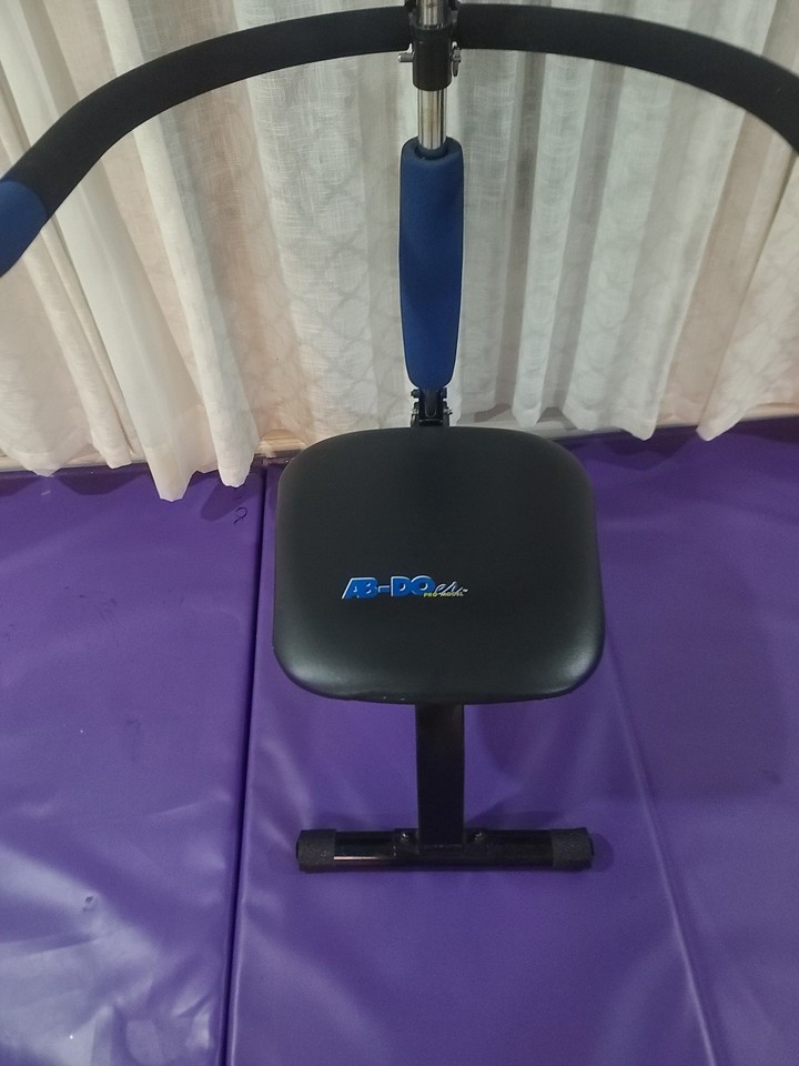 AB DOER Pro ABDOMINAL Core Fitness EXERCISE CHAIR Crunch Foldable ...