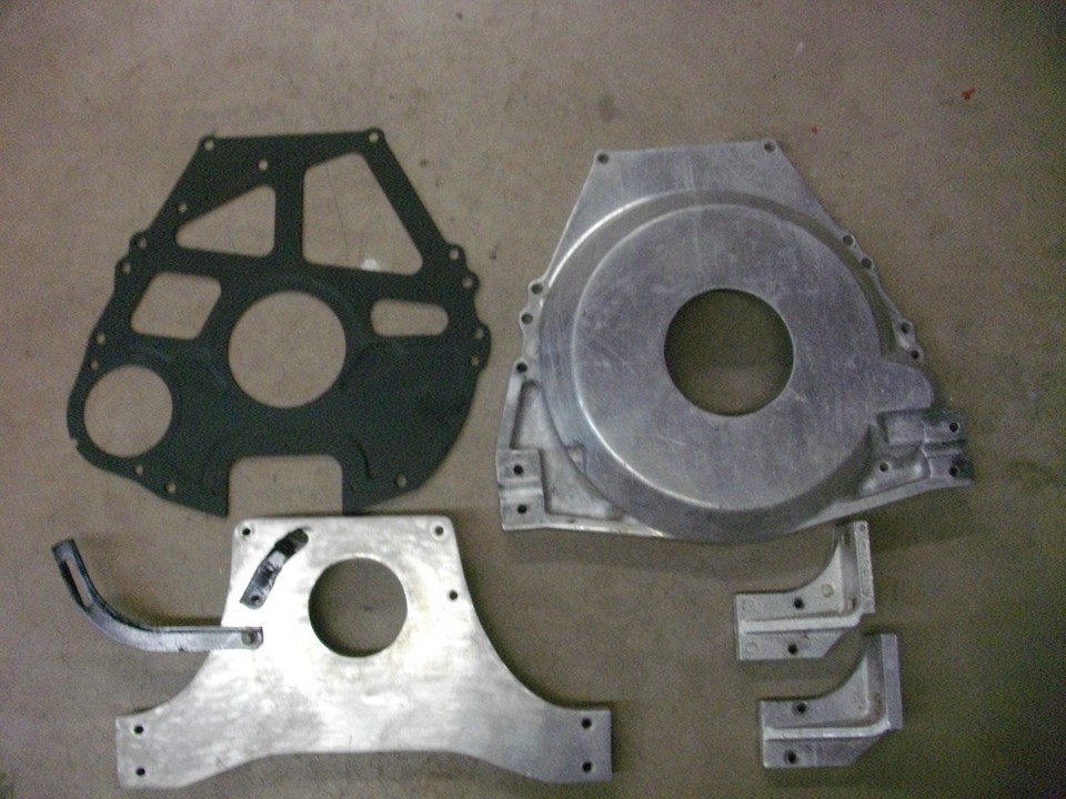Hardin Marine Motor Mounts for 429 460 Ford V-drive Jet Boat Fron ...
