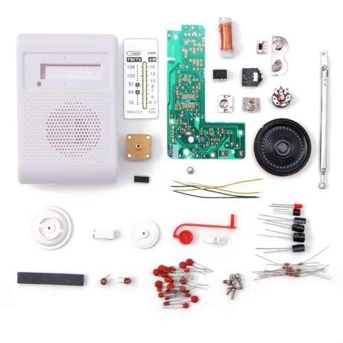 CF210SP AM/FM Stereo Radio Kit DIY Electronic Assemble Set Kit For ...