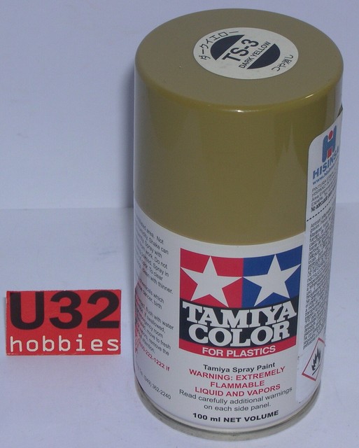 Tamiya Spray Lacquer Ts-3 Dark Yellow Tam85003 for sale online | eBay