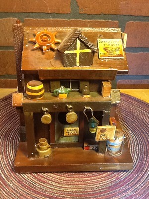 General Store Decorative Wood Birdhouse - Indoor/Outdoor Vintage | eBay