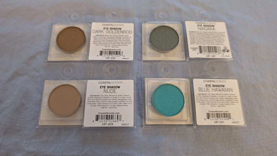 Coastal Scents Hot Pots Eye Shadow Mix And Match Pick From List NEW | eBay