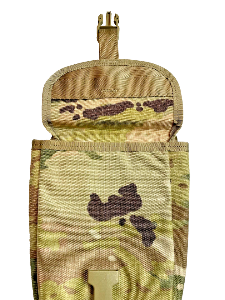 USGI ARMY OCP Multicam MOLLE II E-Tool Trifold Shovel Pouch Cover ...