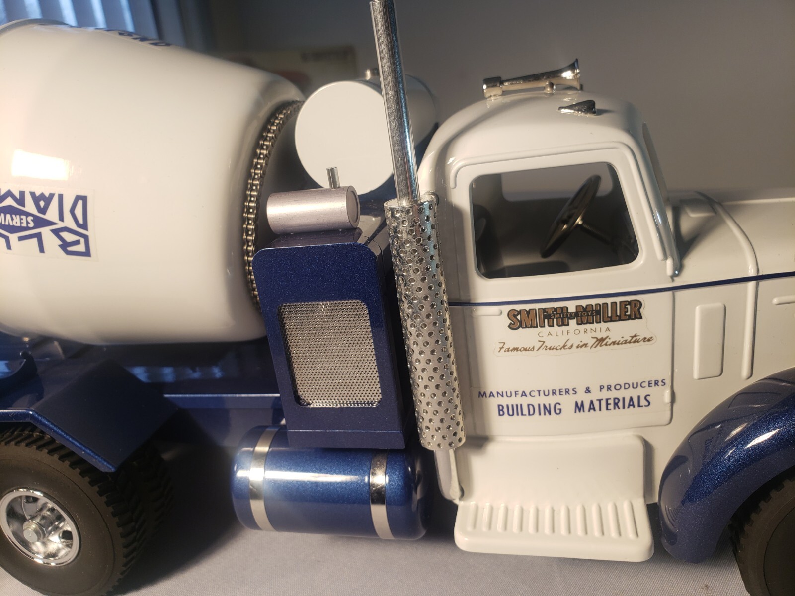 RARE Smith Miller FRED THOMPSON L MACK BLUE DIAMOND CEMENT MIXER 037/ ...