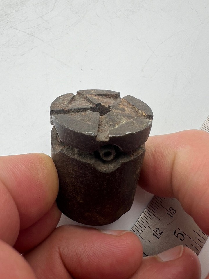 33 Caliber Antique Black Powder Revolver Cylinder No Markings Colt ...