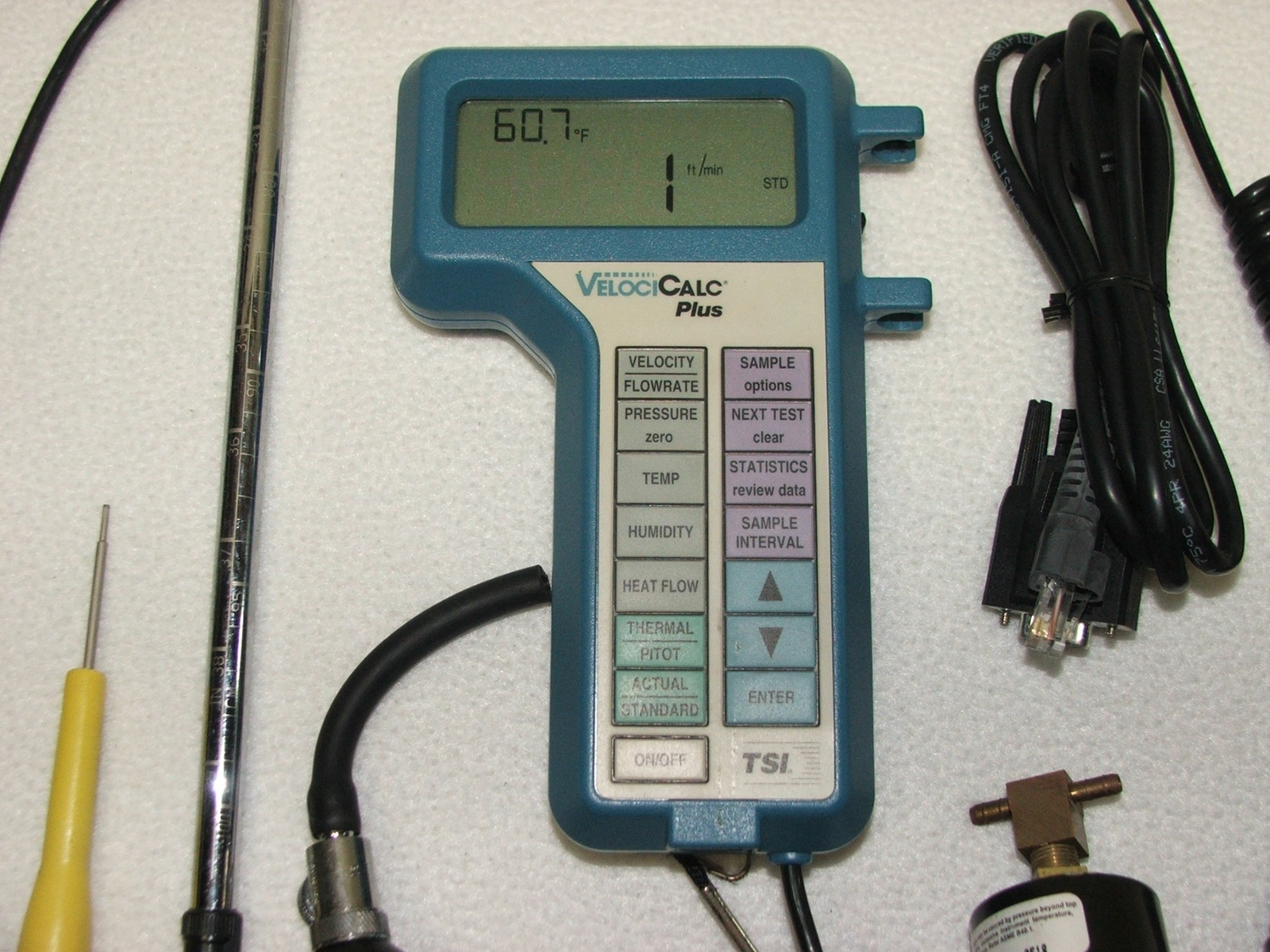 TSI VelociCALC Plus 8386A Multi-Parameter Temperature Velocity Meter | eBay