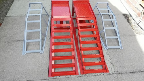 Arebos Height Adjustable Passenger Car Ramp for sale online | eBay