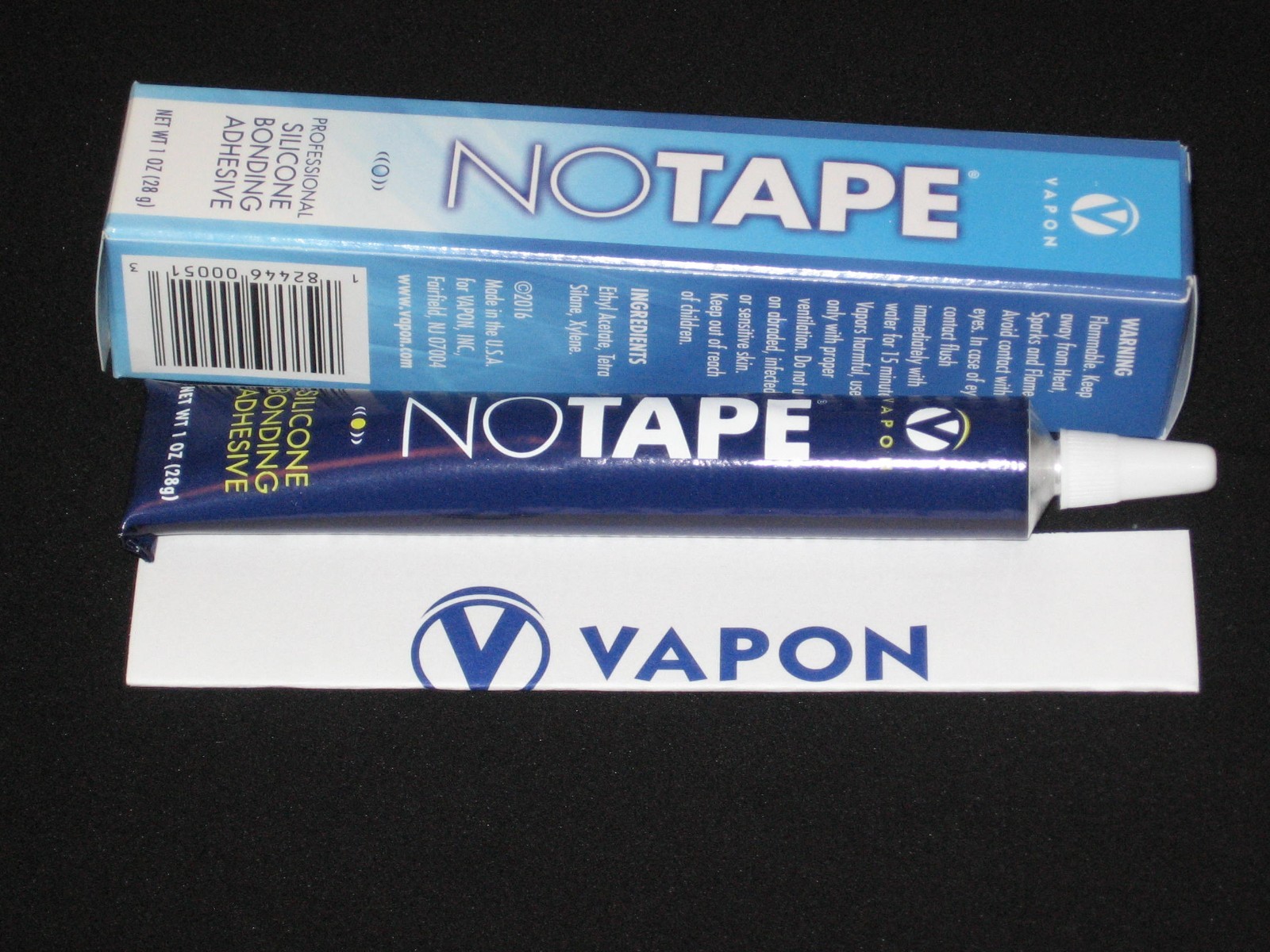 VAPON NO TAPE 1.0 OZ BONDING ADHESIVE GLUE TUBE ~Lace Wigs,Toupee ...