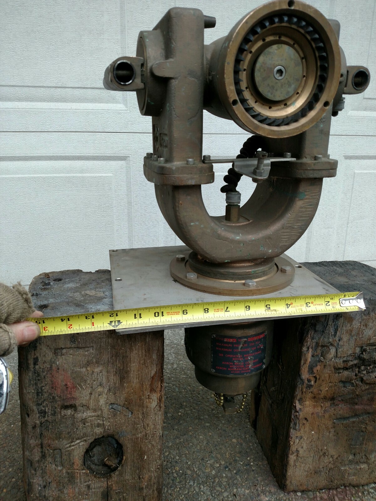 Akron Brass Roof Turret, Monitor, Nozzle, Fire Truck, Style 3461, SS ...