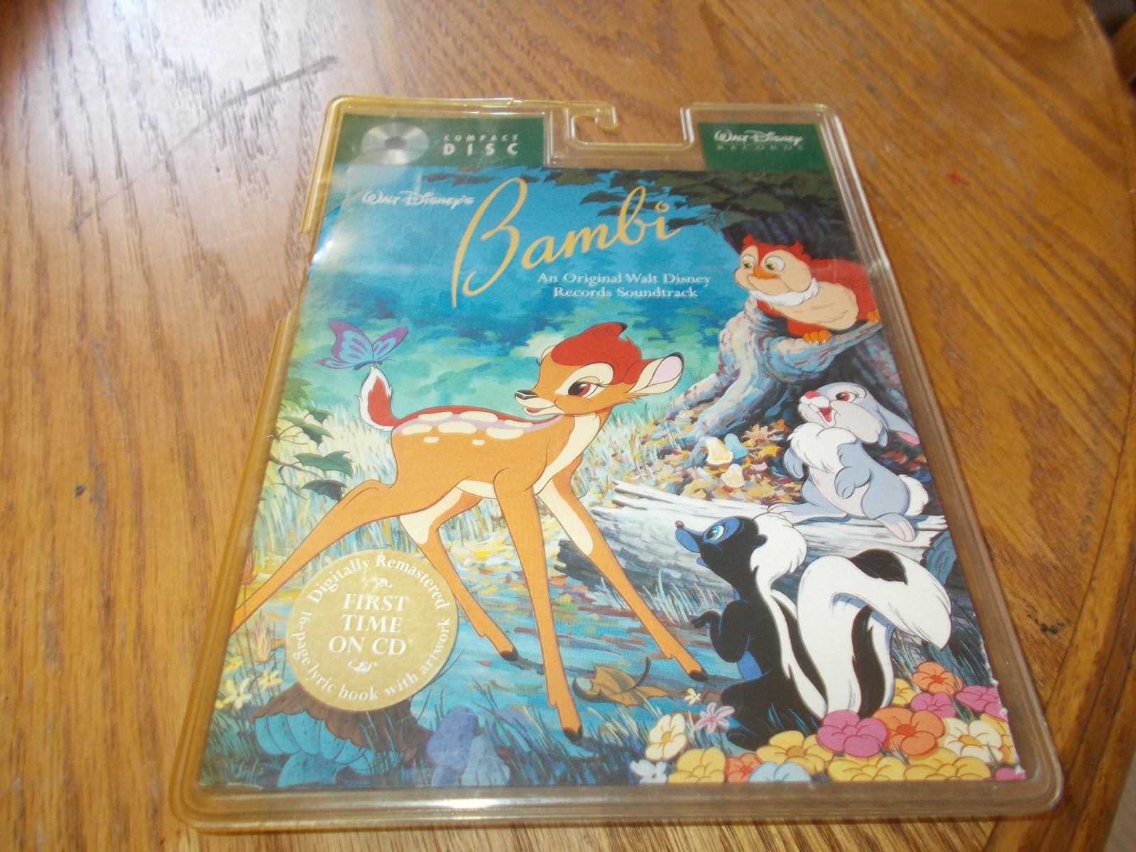 WALT DISNEY'S BAMBI SOUNDTRACK CD BRAND NEW SEALED | eBay