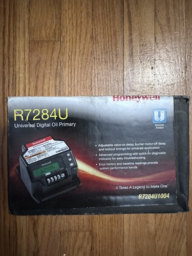 Honeywell R7284U1004 Oil Primary Control Junction Box - Black ...