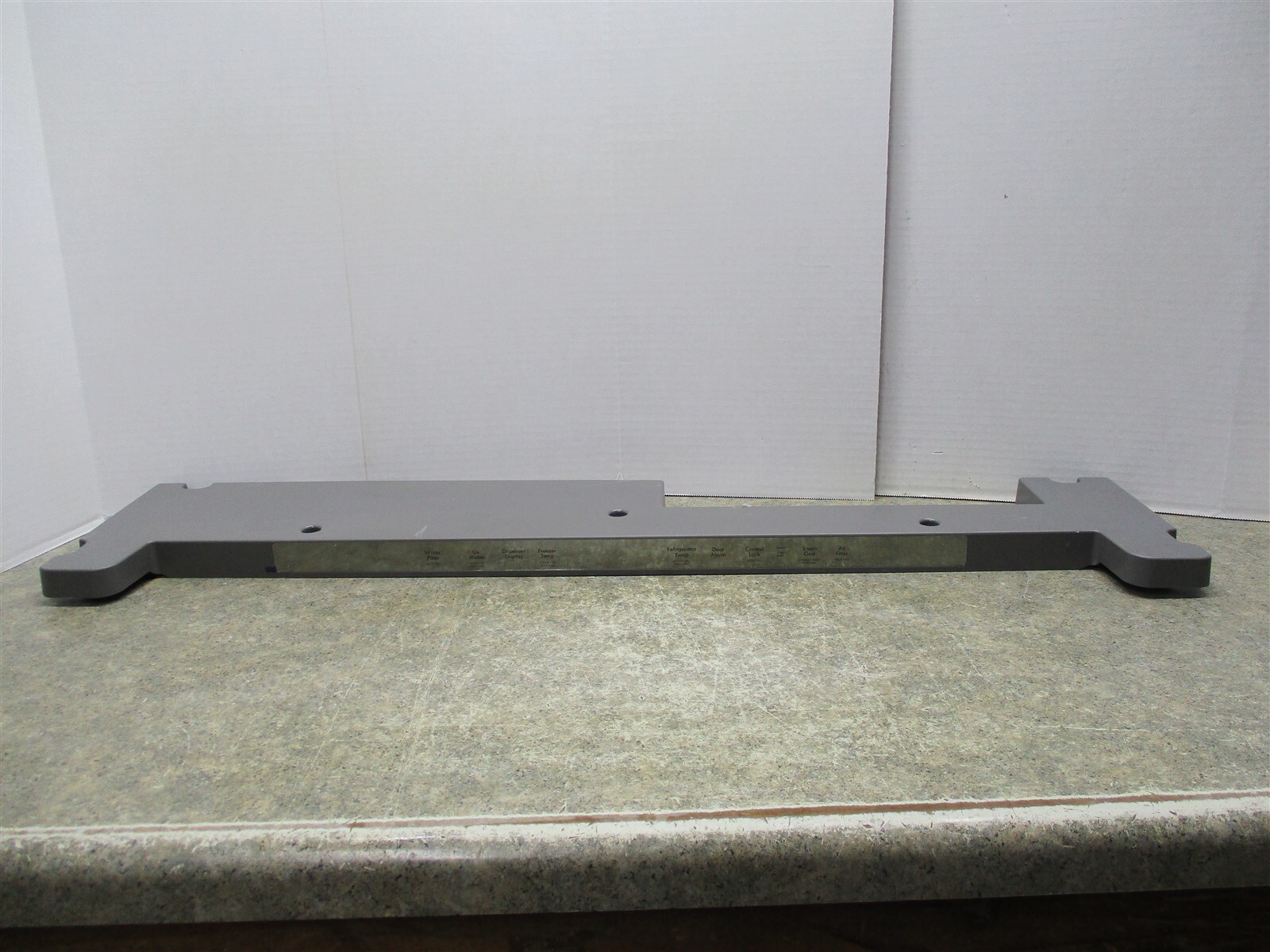 KENMORE REFRIGERATOR HINGE TOP COVER DEEP SCRATCH/GRAY PART # 30114 ...