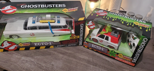 2016 NKOK Ghostbusters ECTO-1 RC Car and ECTO-1 Glowing Slimer RC Car ...