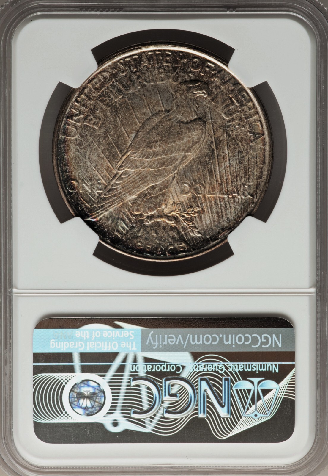 1922-D NGC MS66+ $8,500 PCGS Price Guide! Peace Dollar Grade Scarcity ...