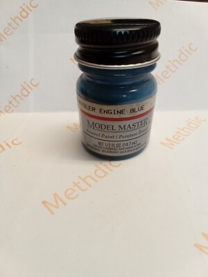 TESTORS MODEL MASTER 2730 CHRYSLER ENGINE BLUE ENAMEL PAINT 1/2 oz | eBay