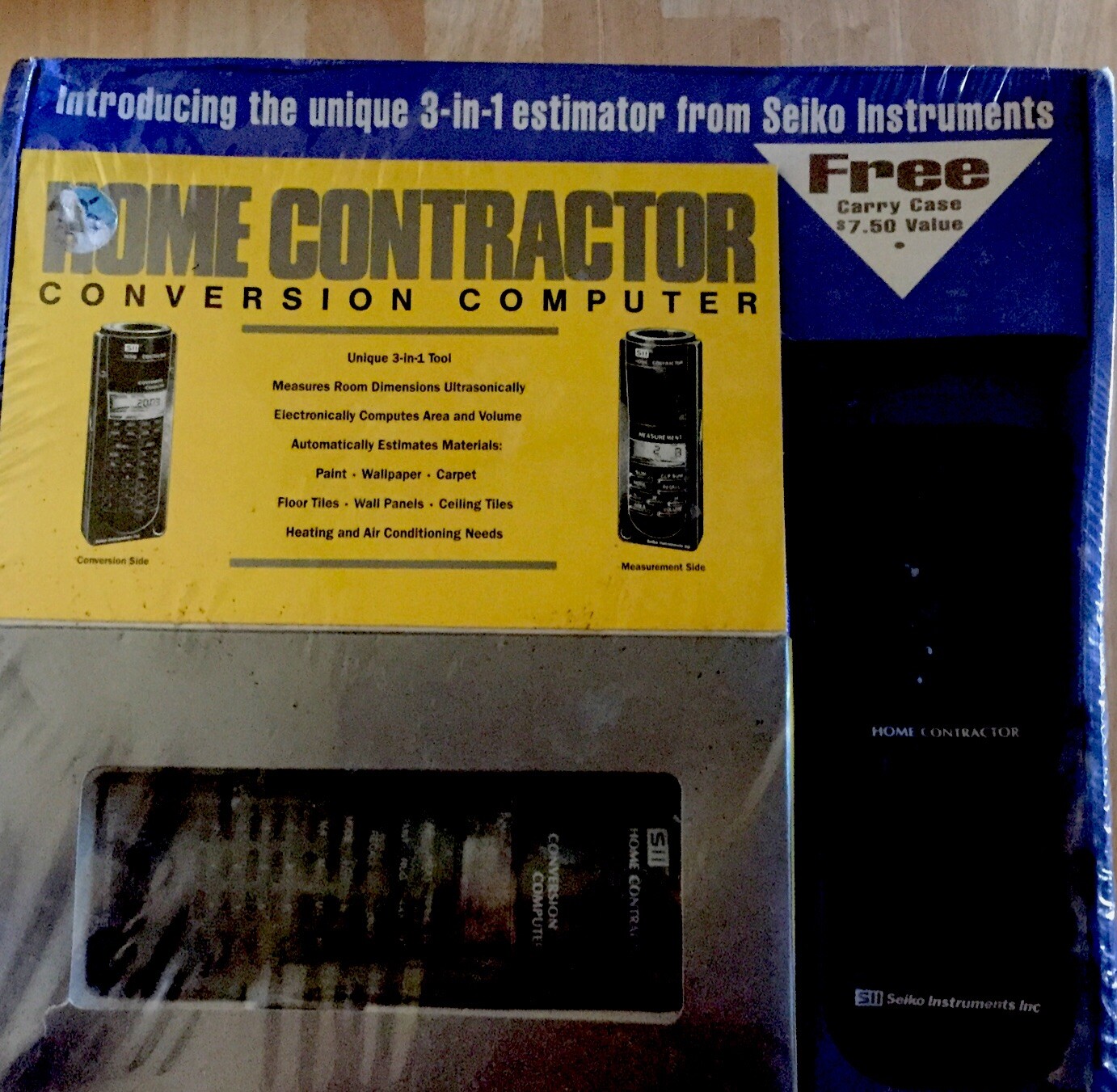 Seiko Instruments SII Home Contractor Conversion Computer HC1000 Manual ...