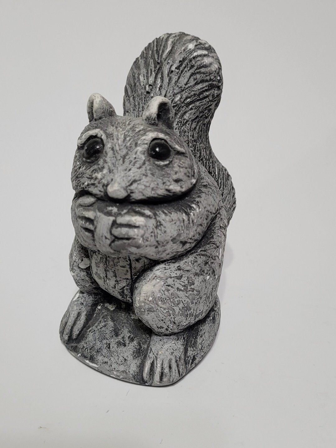 Vintage Hand Crafted Mt St Helens Ash Squirrel Sculpture Figurine By ...