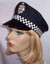 ADULT POLICEMAN HAT Police Cop Fancy Dress Costume Peak Cap With Check ...
