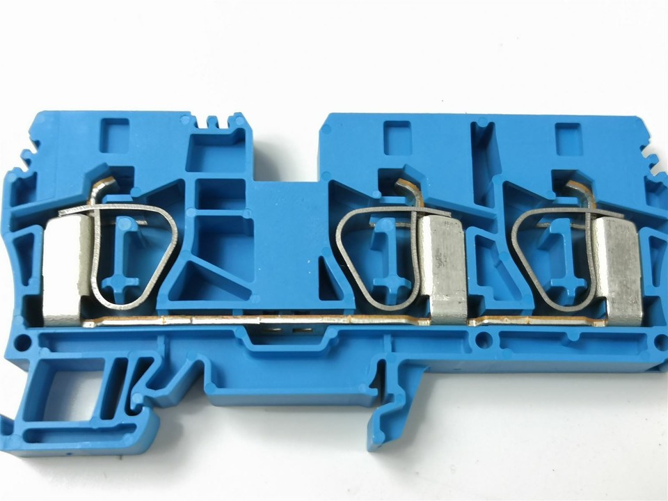 20 Pezzi Weidmüller ZDU 10/3AN BL Morsetto A Passo 1767700000 | eBay