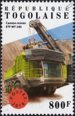 ETF MT-240 Tonne Mining Truck Electric Battery Vehicle Stamp (2018 Togo ...