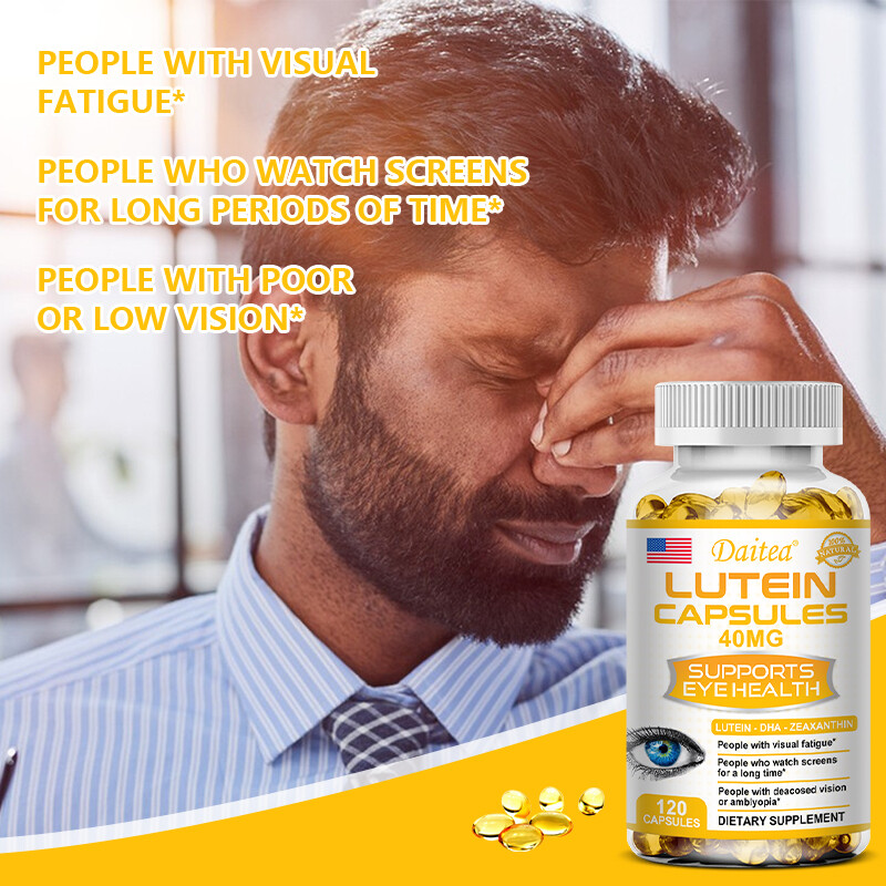Lutein Capsules 20 Mg - Zeaxanthin - Eye Health Vitamins, Vision Health ...