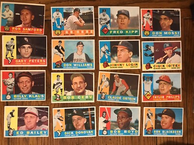 Ed Bailey 1960 Topps (Sale Is For Card In Title) (11,573) | eBay
