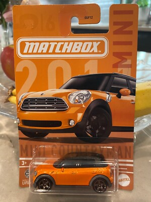 Matchbox 2024 Mini Cooper Series 5/6 2011 Mini Countryman Orange | eBay