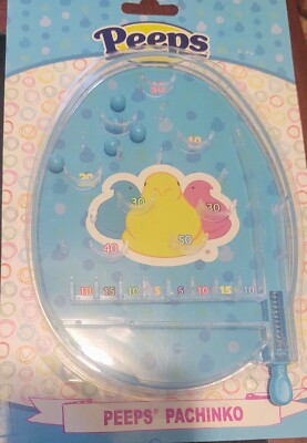 Peeps Pachinko Hand Held Pin Ball Game | eBay