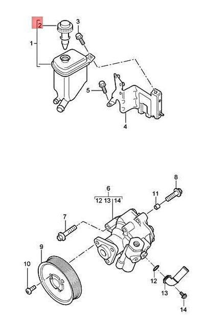 Porsche 95531414500 Genuine OEM Reservoir Cap for sale online | eBay