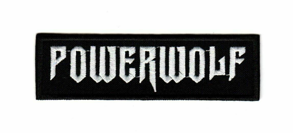 Powerwolf Embroidered Sew-on Patch | German Power Heavy Metal Music ...