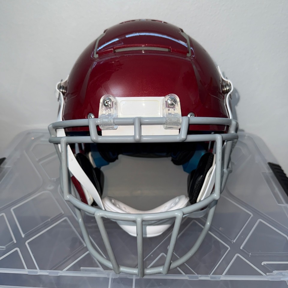 Schutt F7 VTD Adult Football Helmet Large Metallic Dark Red | eBay