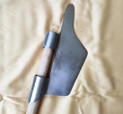 Medieval Poleax Head, Steeel Halberd, Buhurt Battleaxe, SCA LARP Weapon ...