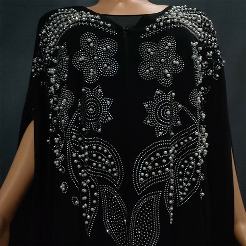 African Oversize Abaya Muslim Women Robe Maxi Dress Loose Robe Gown ...