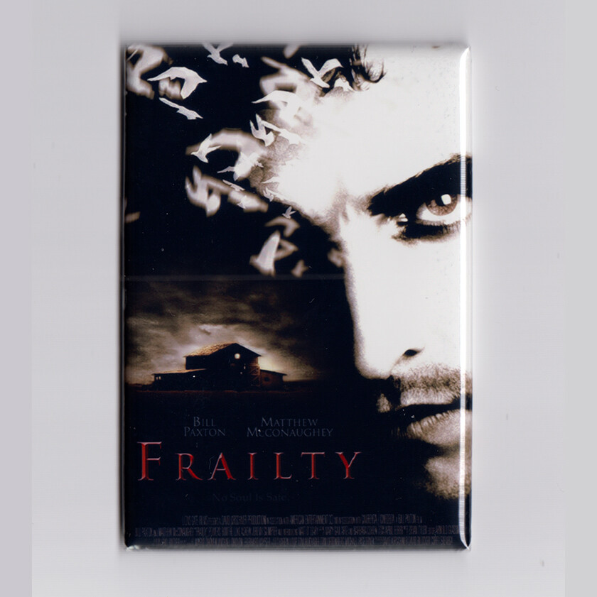 FRAILTY - 2" x 3" MOVIE POSTER MAGNET (bill paxton mcconaughey horror ...