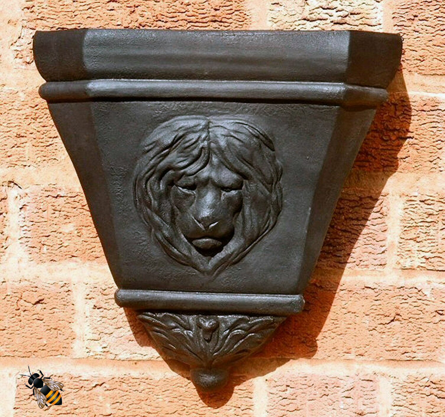 Wall Planters Hanging Rain Water Hopper Garden Flowers Pot Tub 2 Sizes ...