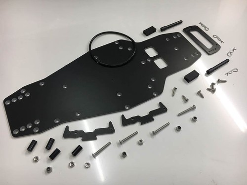 NEW Kamtec Winged 1300 Hot Rod chassis kit Black GRP | eBay